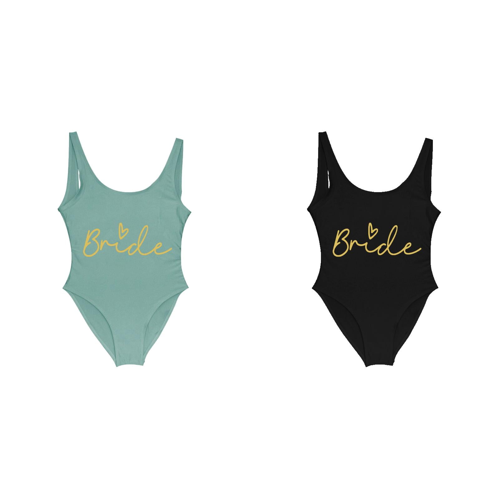 (2-Pack) 2025 New Women Print Bikini Chain Piece Swimsuity Bikiniy Yoga ...