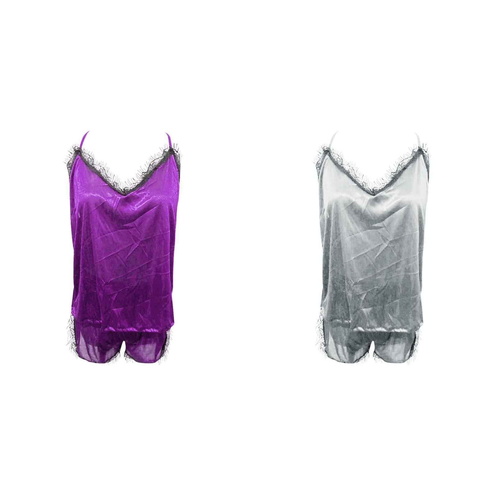 (2-Pack) 2025 New Women Sety Lace Curtains with attached Panel Set Bra ...