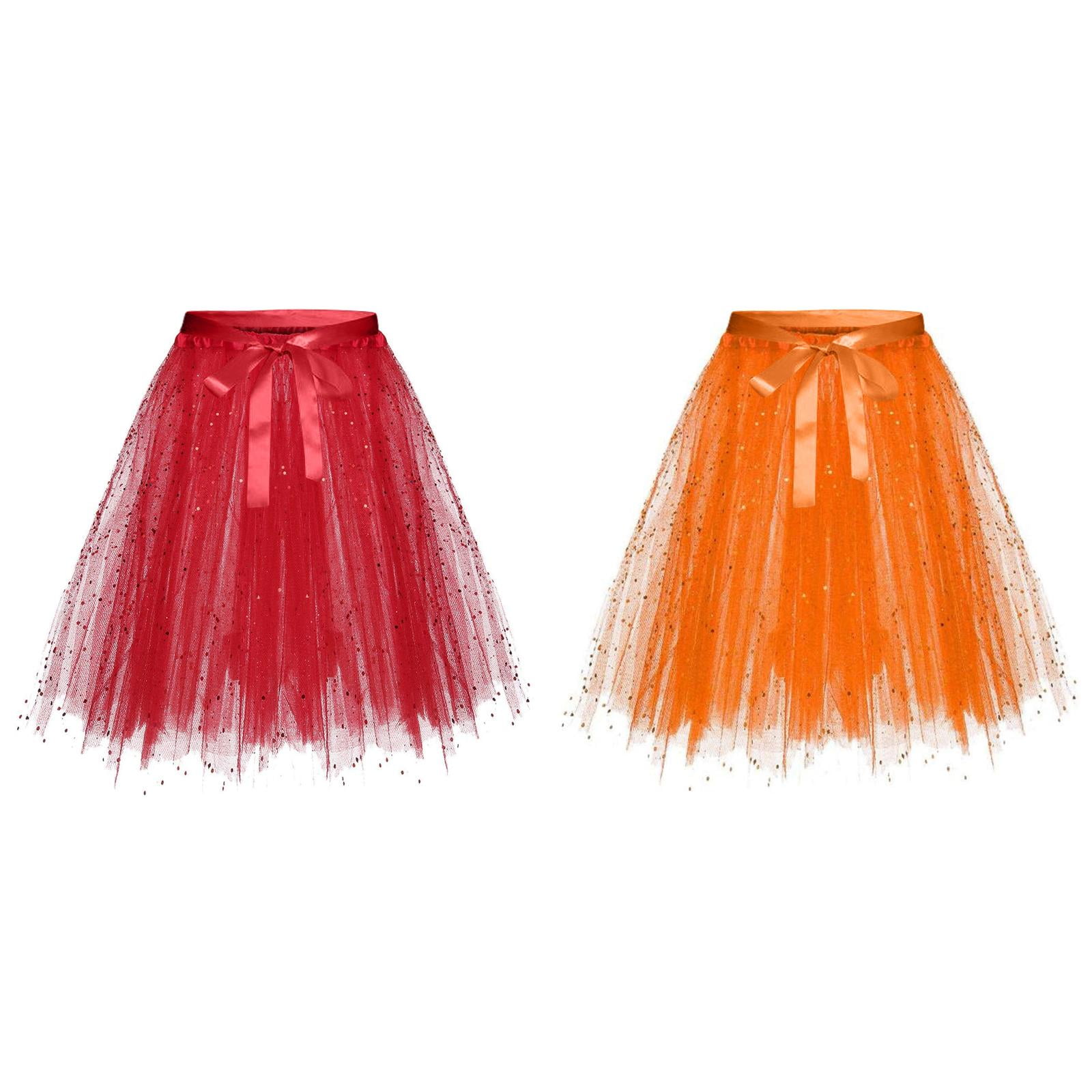 (2-Pack) 2025 New Women Solid Color Table Skirts for Rectangle Tables ...