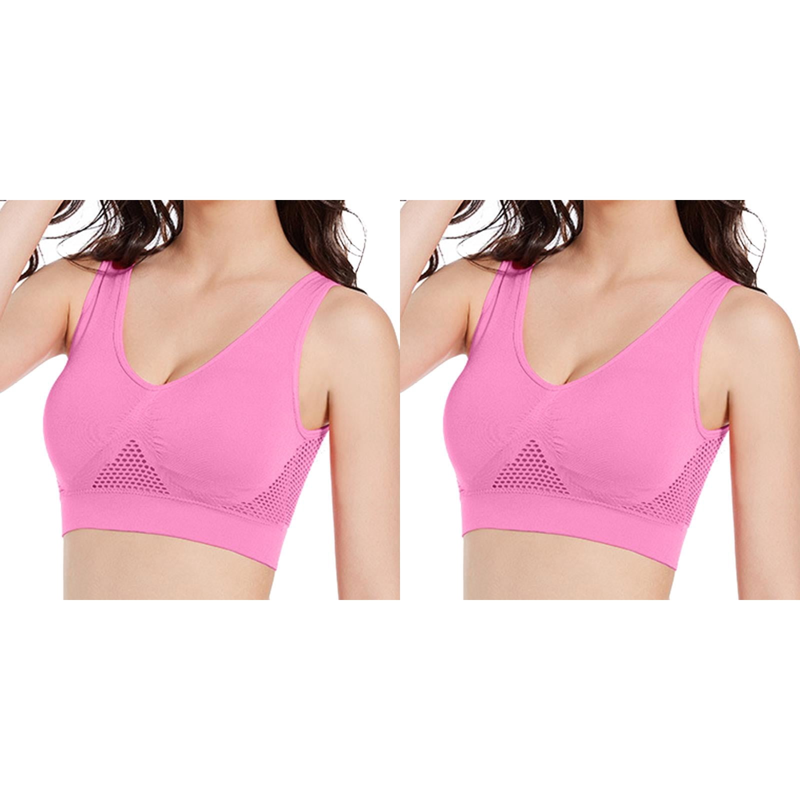 2 Pack 2025 New Women Yoga Gym Compression Sports Bras For Women 2-pack-2025-new-women-yoga-gym-compression-sports-bras-for-women