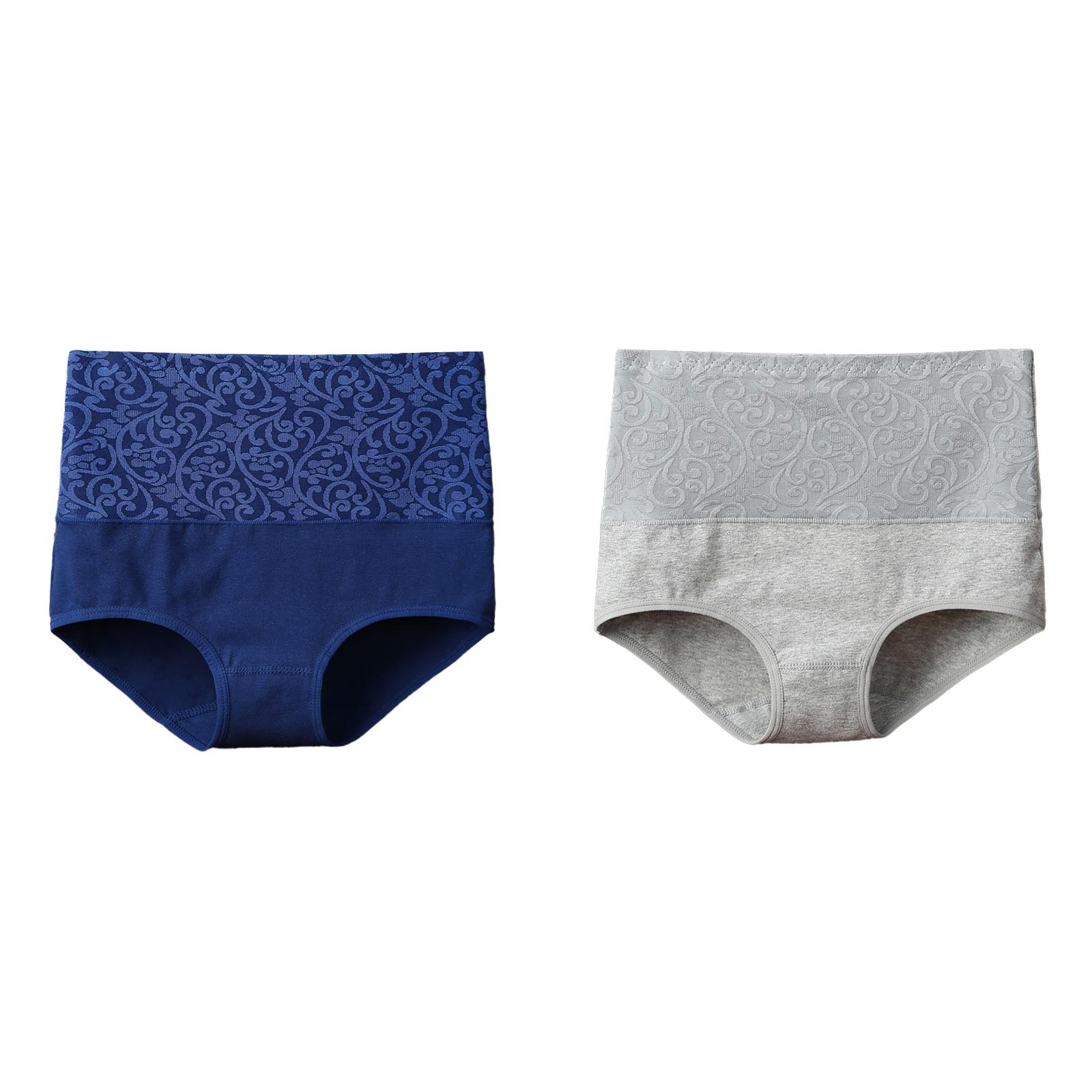 (2-Pack) 2025 New Women's Solid Color Cotton String Bikini Underwear ...