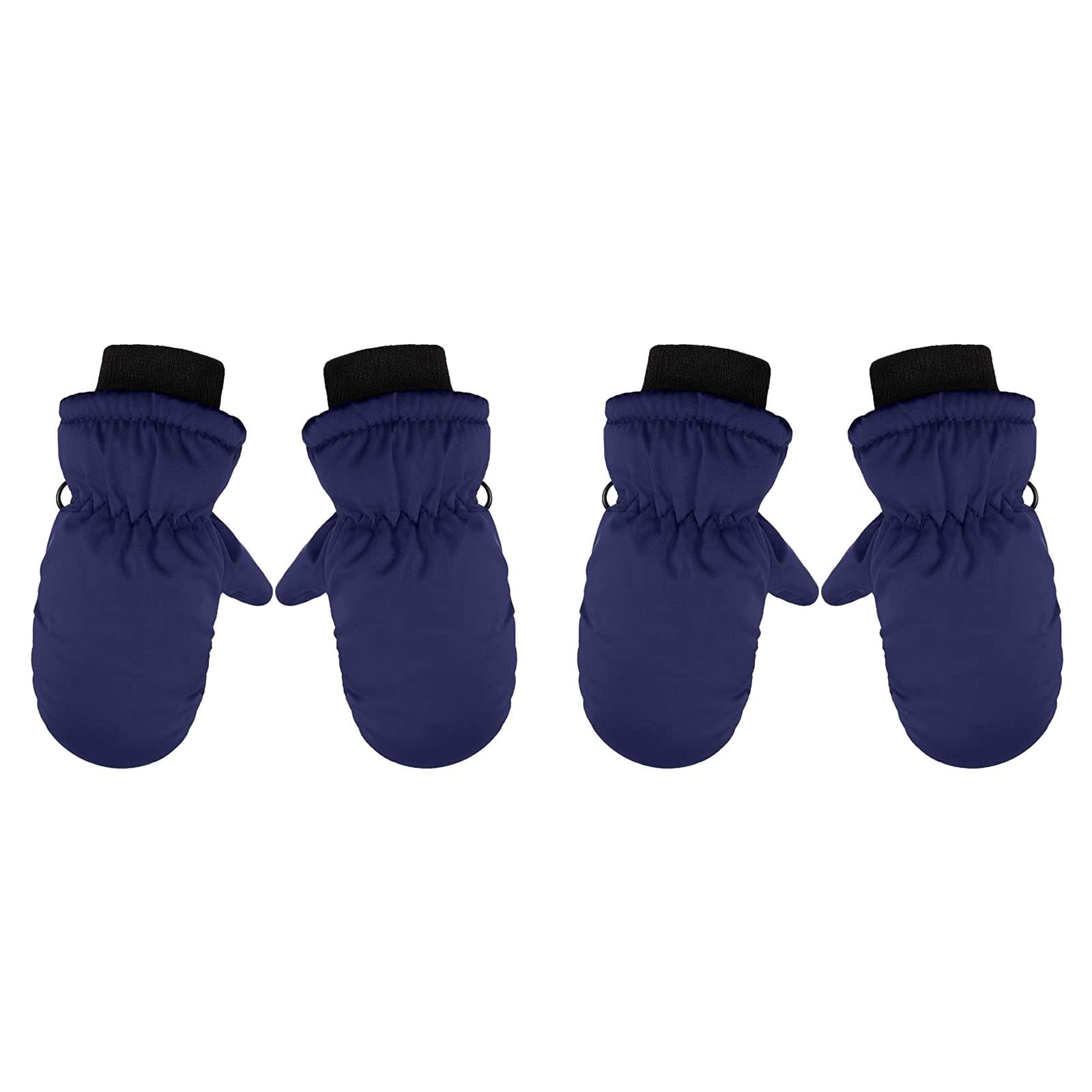 (2-Pack) 2025 Toddler Skiing Glove Liners for Winter Mittens Toddler ...
