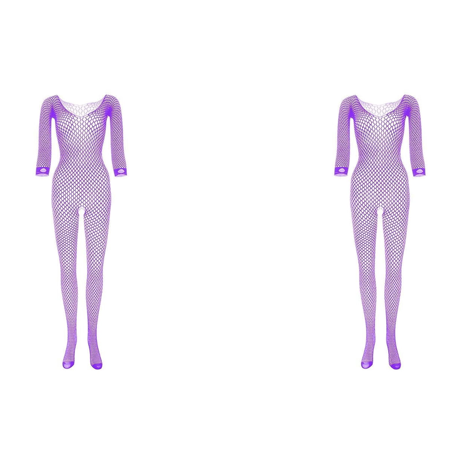 (2-Pack) 2025 Women Nightwear Underwear That Covers Bodysuit Sleepweary ...