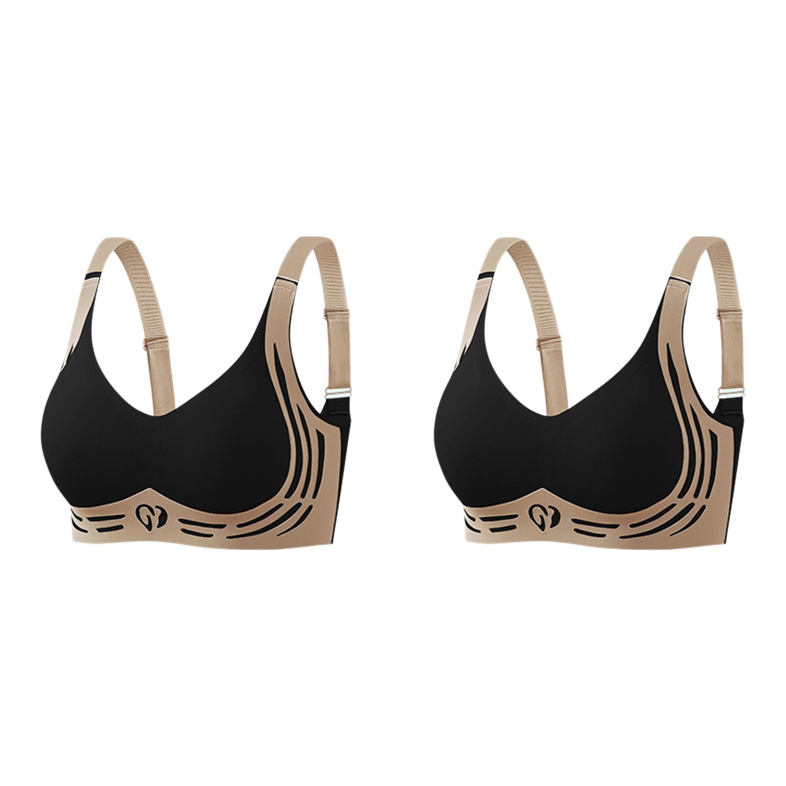 (2-Pack) 2025 Women's Comfortable andy Brassiere for Women Transparent ...