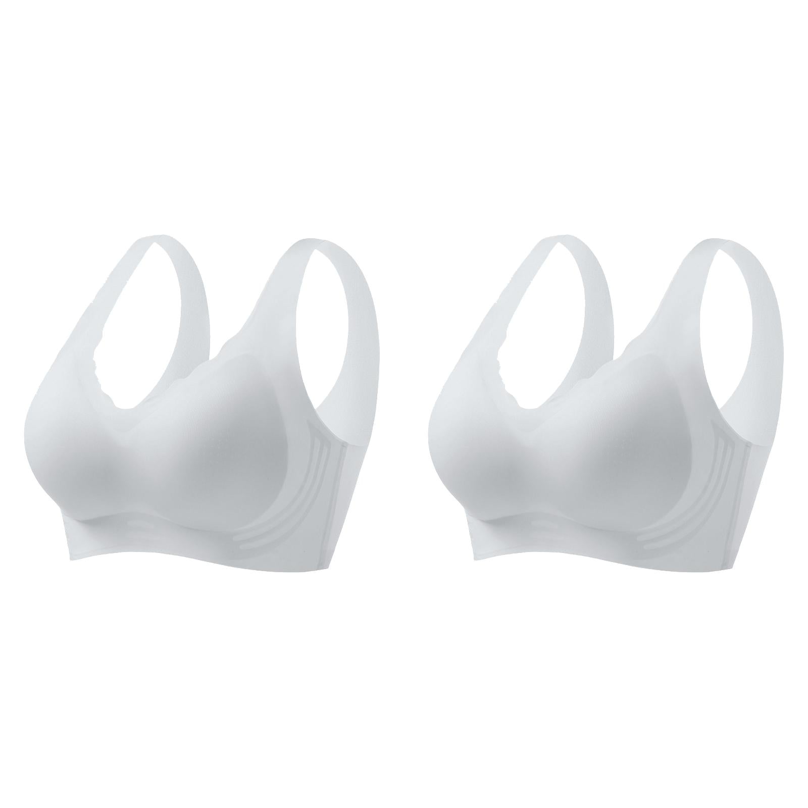 (2-Pack) 2025 Women's Ice Silk Seamless Comfort Bras for Women Cold ...