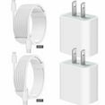 2 Pack 20W PD USB C Wall Fast Charger and 2bagelPack 6FT Type C to ...