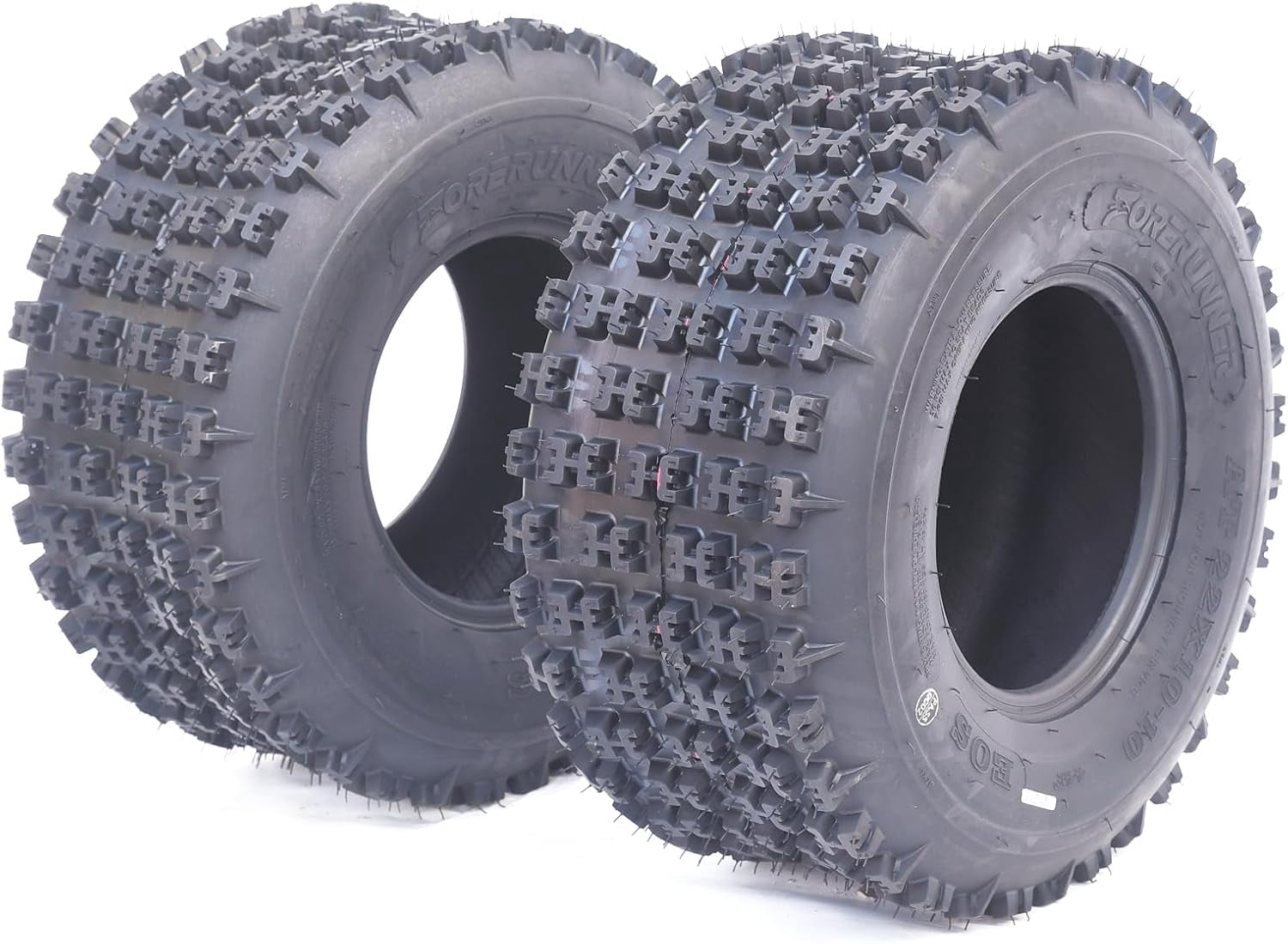 2-Pack 20x11-9 ATV/UTV All-Terrain Tires 6-Ply Tubeless Off-Road Tires ...