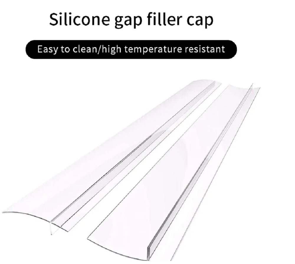 2-Pack 21-Inch Silicone Stove Counter Gap Covers - Anti-Slip Kitchen ...