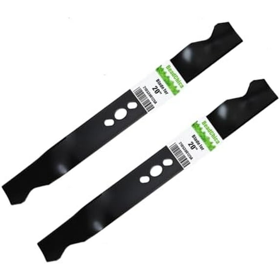 (2 Pack) 2105300125A 20 Inch Lawn Mower Blades Compatible with Hyper ...