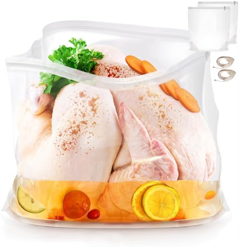 2 Pack 22"×26" Turkey Brine Bags Extra Large brine bags for Turkey ...
