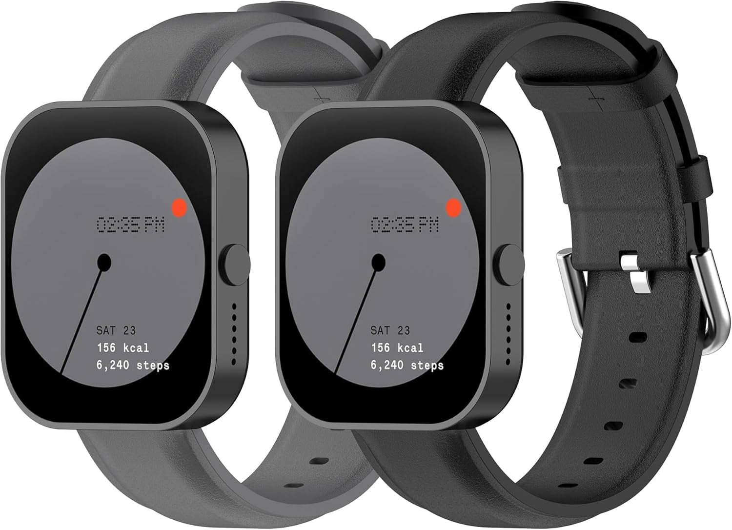 2 Pack 22mm Leather Bands Compatible with CMF by Nothing Watch Pro ...