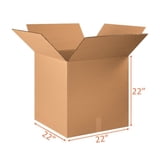 Wholesale Box, Shipping and Packing Cube Box, 22x22x22, 2 Pack ...