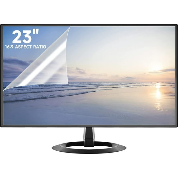 2 Pack 23 Inch Anti Glare Computer Screen Cover, Eye Protection Matte ...