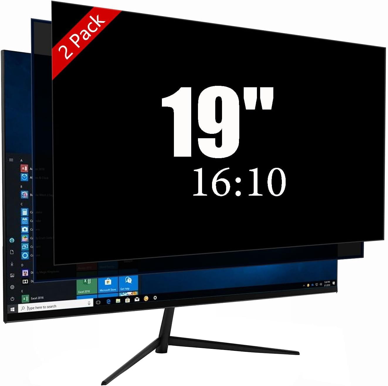 2-Pack] 24 Inch Privacy Screen for Monitor Computer Screen Privacy ...