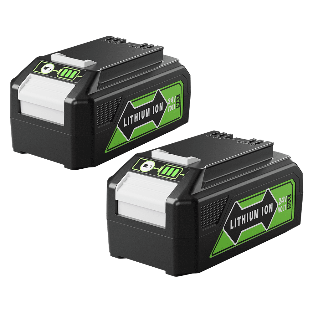 2 Pack 24V 6.0Ah Battery for Greenworks 29842 29852 LB24A020 24V ...