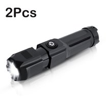 2 Pack 2000 LM LED Flashlights, Powerful Handheld Mini Tactical ...