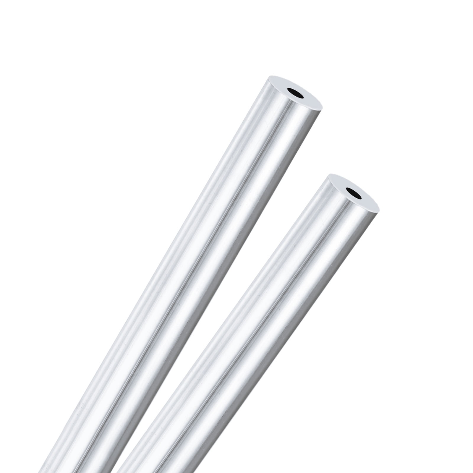 2-Pack 250mm 6063 Aluminum Round Tube, 3mm ID 10mm OD Seamless Aluminum ...