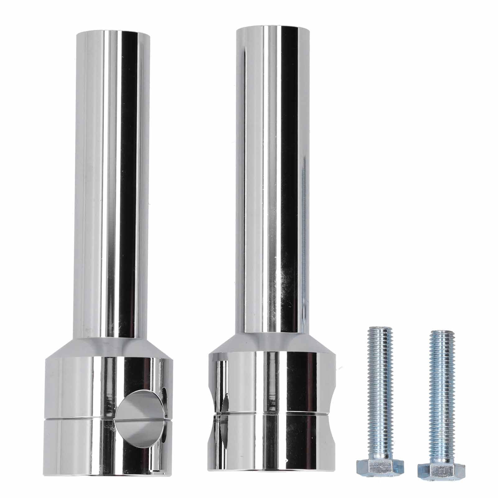 2-Pack 25mm Aluminum Alloy Handlebar Bar Risers Mount Clamp Adapter Kit ...