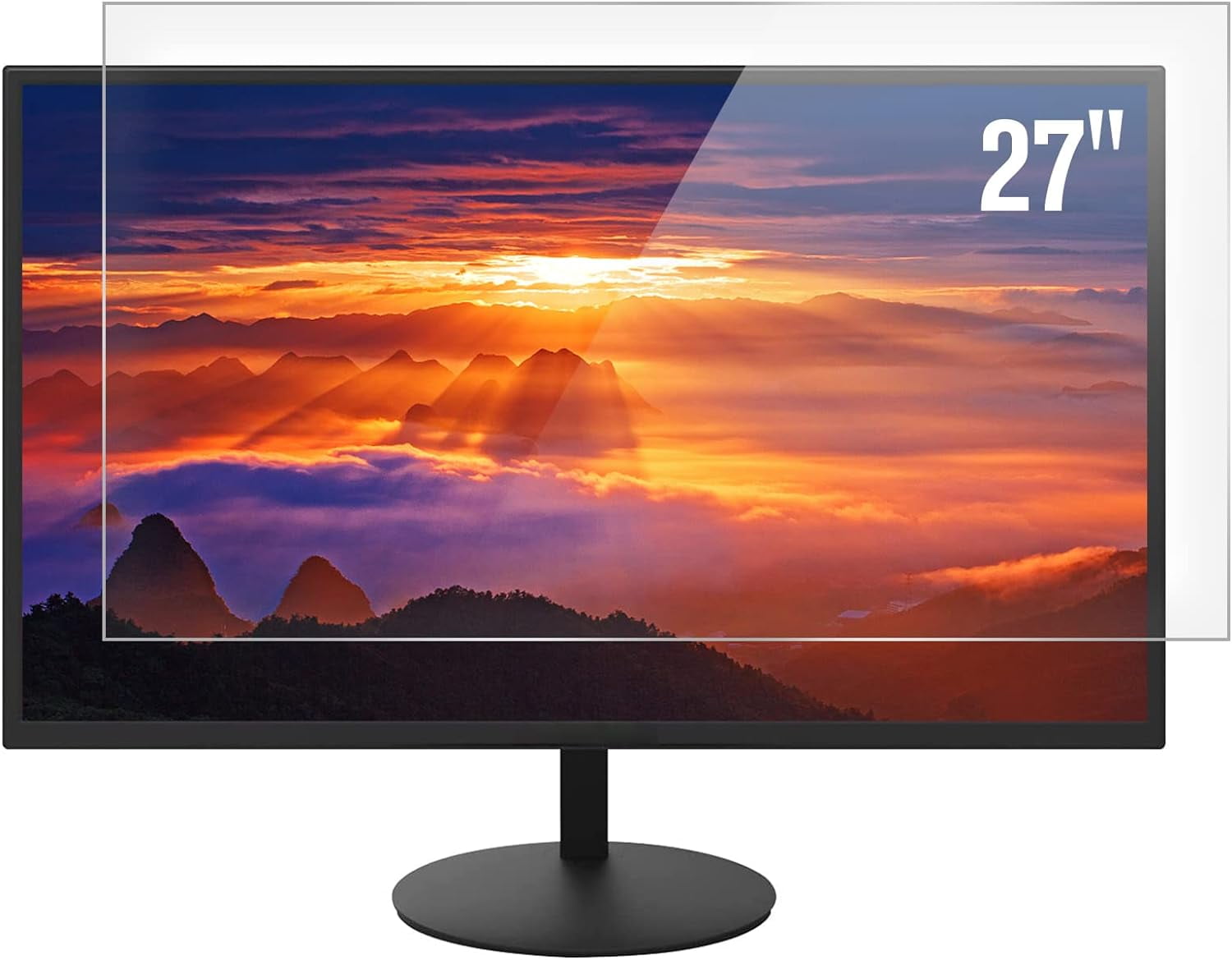 2-Pack 27 inch Anti Glare Matte Computer Screen Protector for 16:9 ...