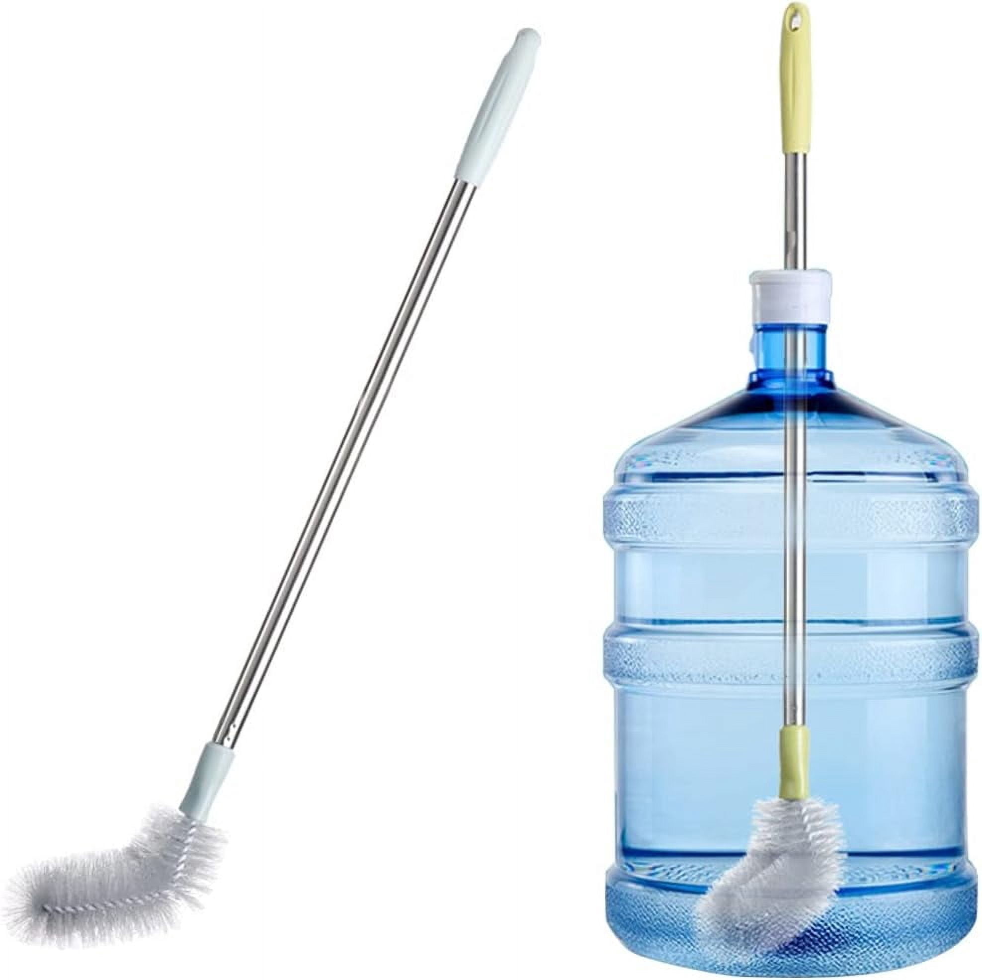 2-Pack 28" Bottle Brush Cleaner, Scrubs 3 & 5 Gallon Bottles, Nylon ...