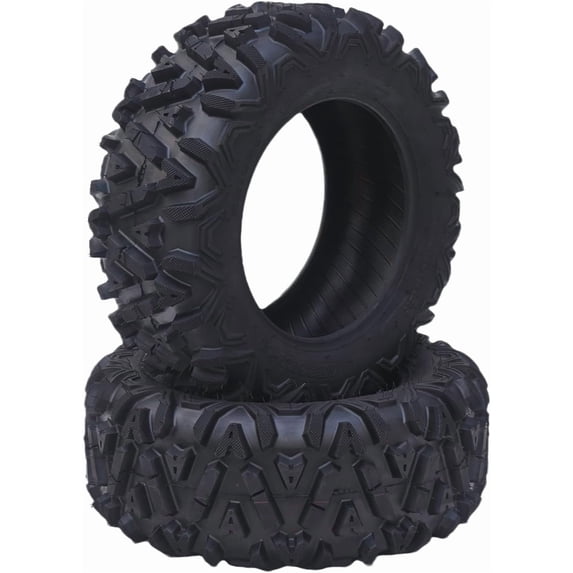 2-Pack 28x10-12 ATV/UTV All-Terrain Tires 6-Ply Tubeless Off-Road Tires ...