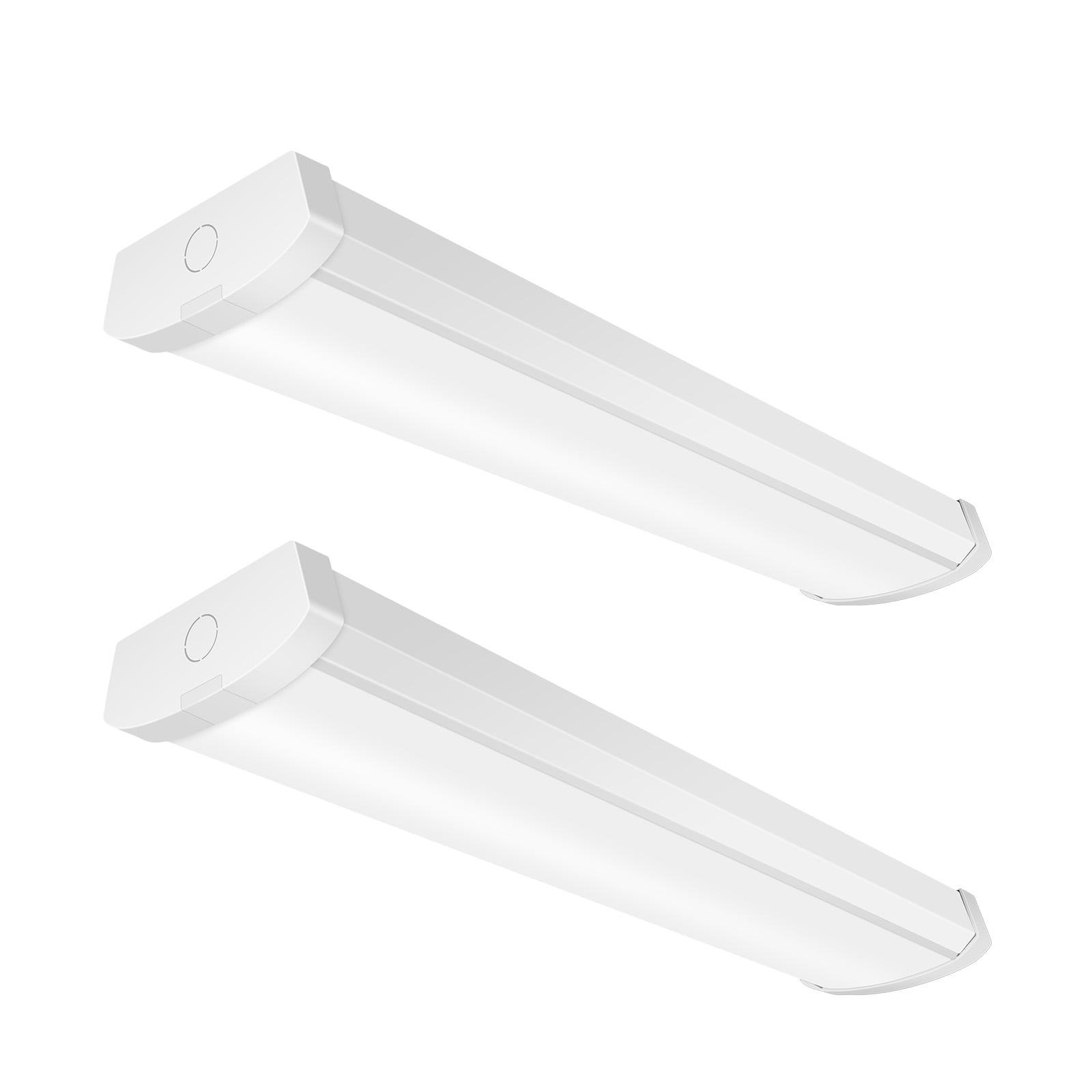 2 Pack 2FT LED Wraparound Light, 24 inch Led Light Fixture, 12/16/20 ...