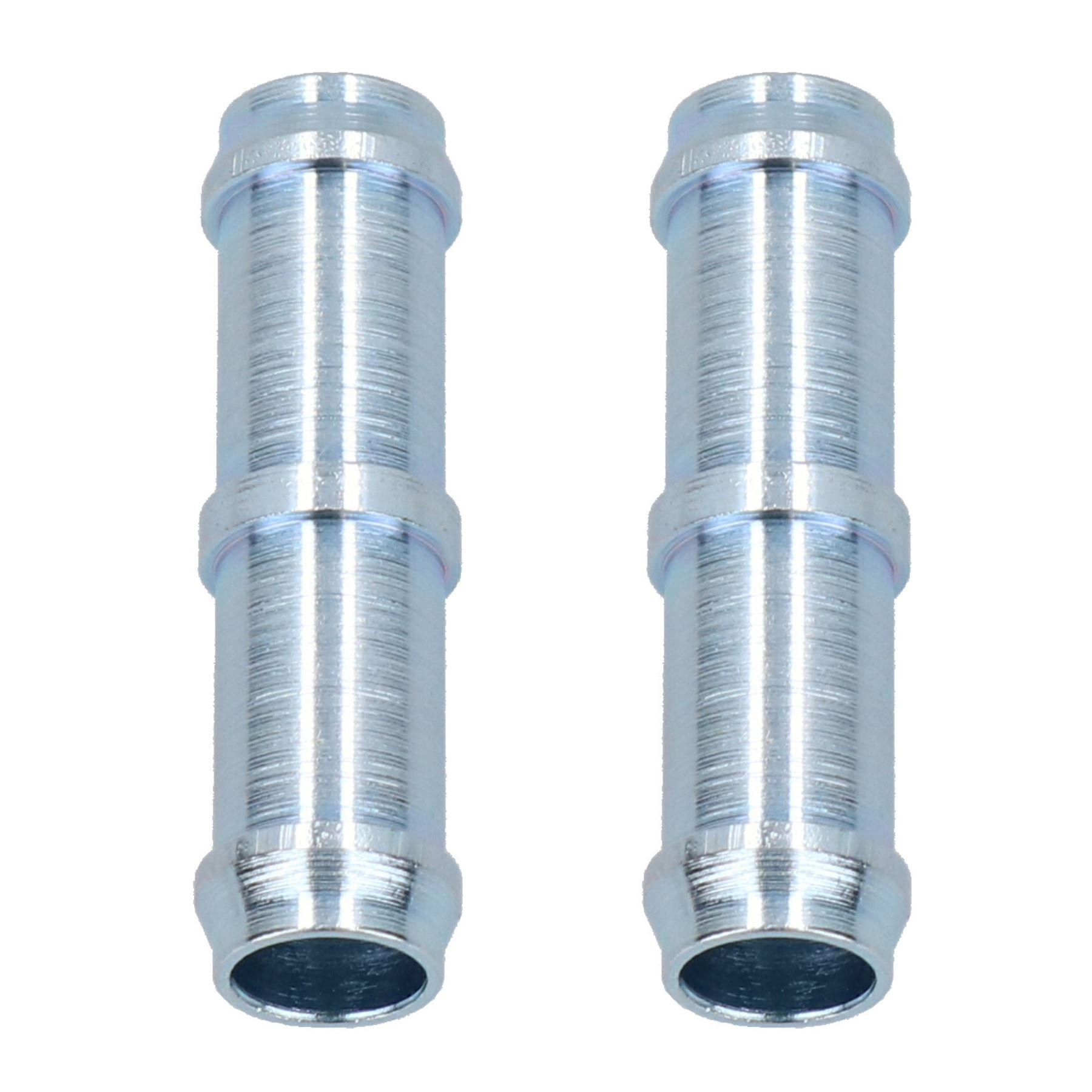 2 Pack 3/16" Steel Hose Joiner / Repair Fitting Double Hose Tail Air ...