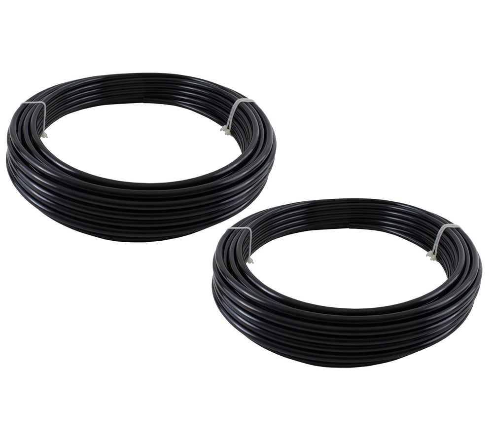 (2 Pack) 3/4" OD x 50' Black SAE J844 Nylon Air Brake Tubing DOT ...