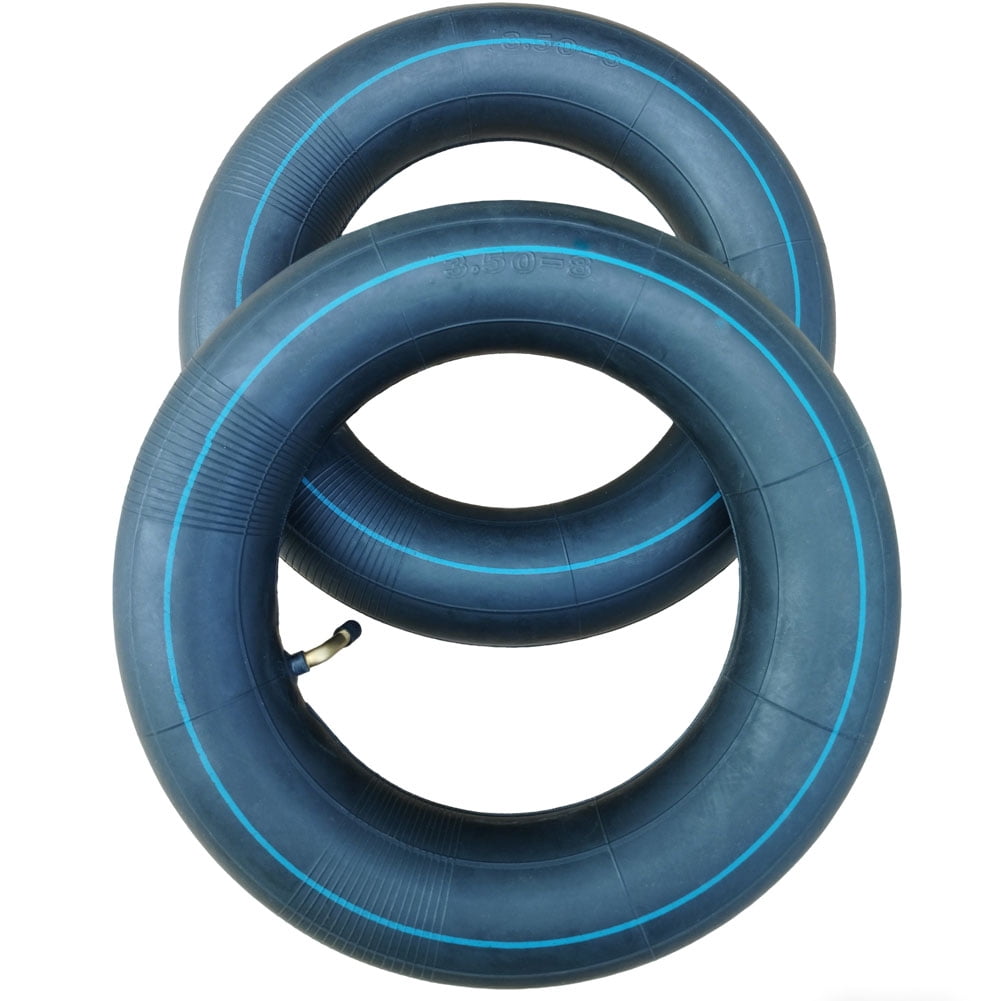 2 Pack 3.50-8 Replacement Inner Tubes for pneumatic wheelbarrow, cart ...