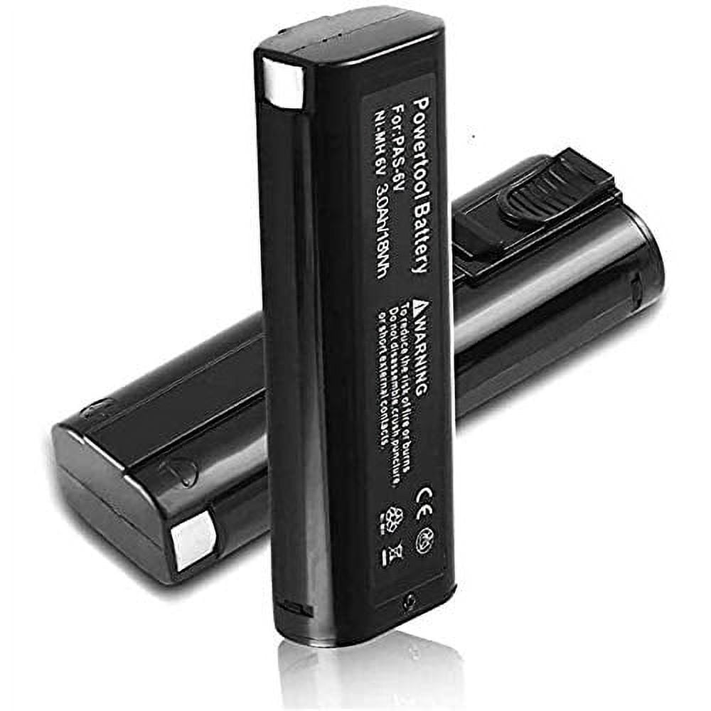 2-Pack 3.6Ah Replacement for Paslode Battery 6V DC 404717 B20544E BCPAS ...