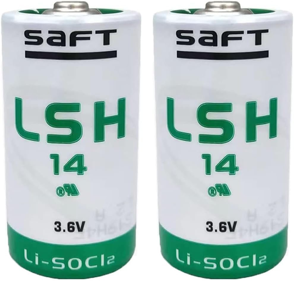 〖2 Pack〗3.6V 5800mAh Lsh14 Lithium Battery for Saft lsh14 Replacement ...