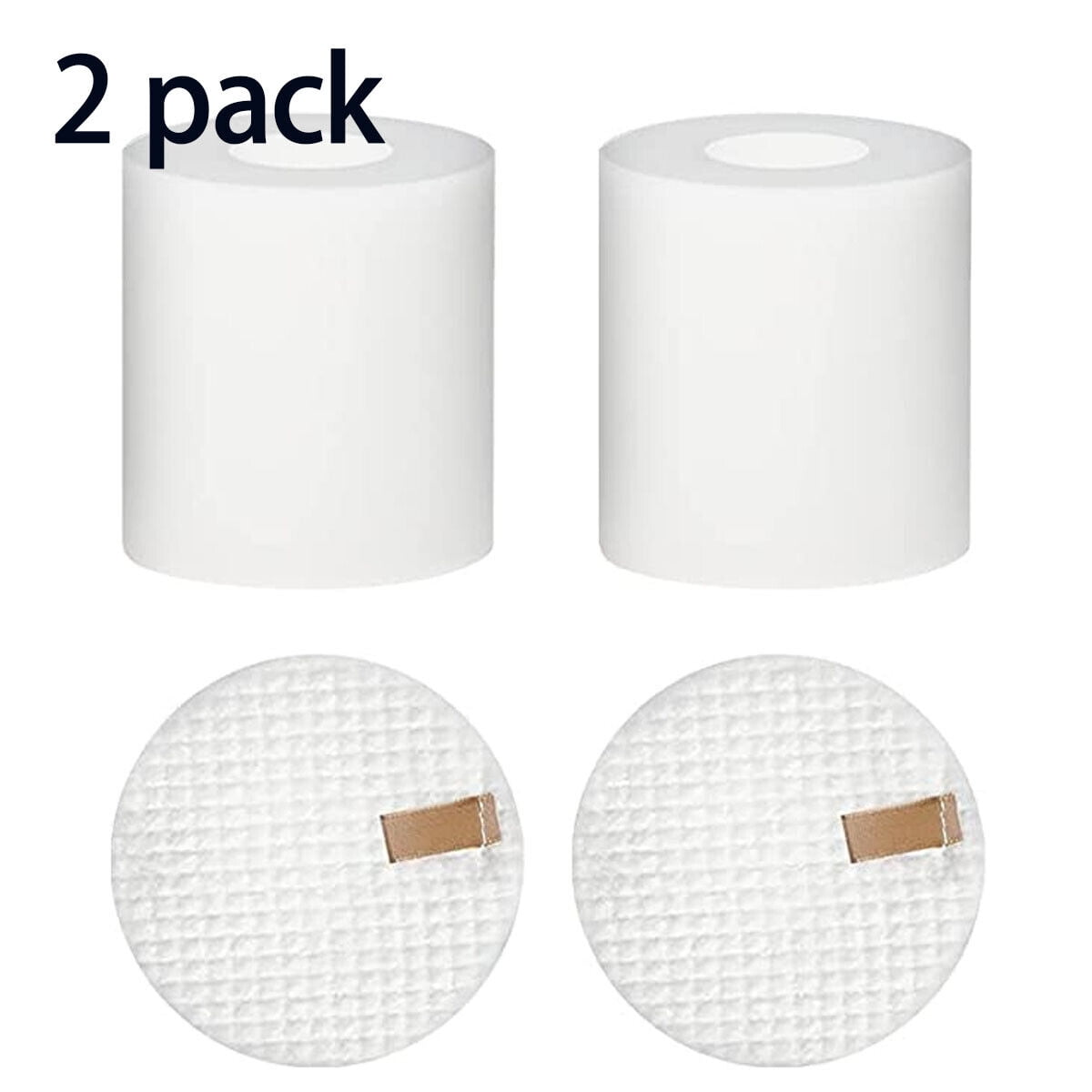 2 Pack 3.7" High Replacement Base Pre-Motor Foam Filters Compatible ...
