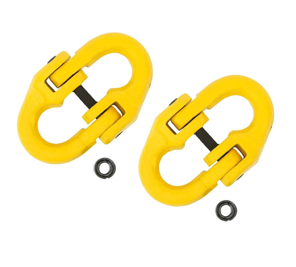 (2 Pack) 3/8" Grade 80 Forged Alloy Steel Coupling Link, HammerLock ...