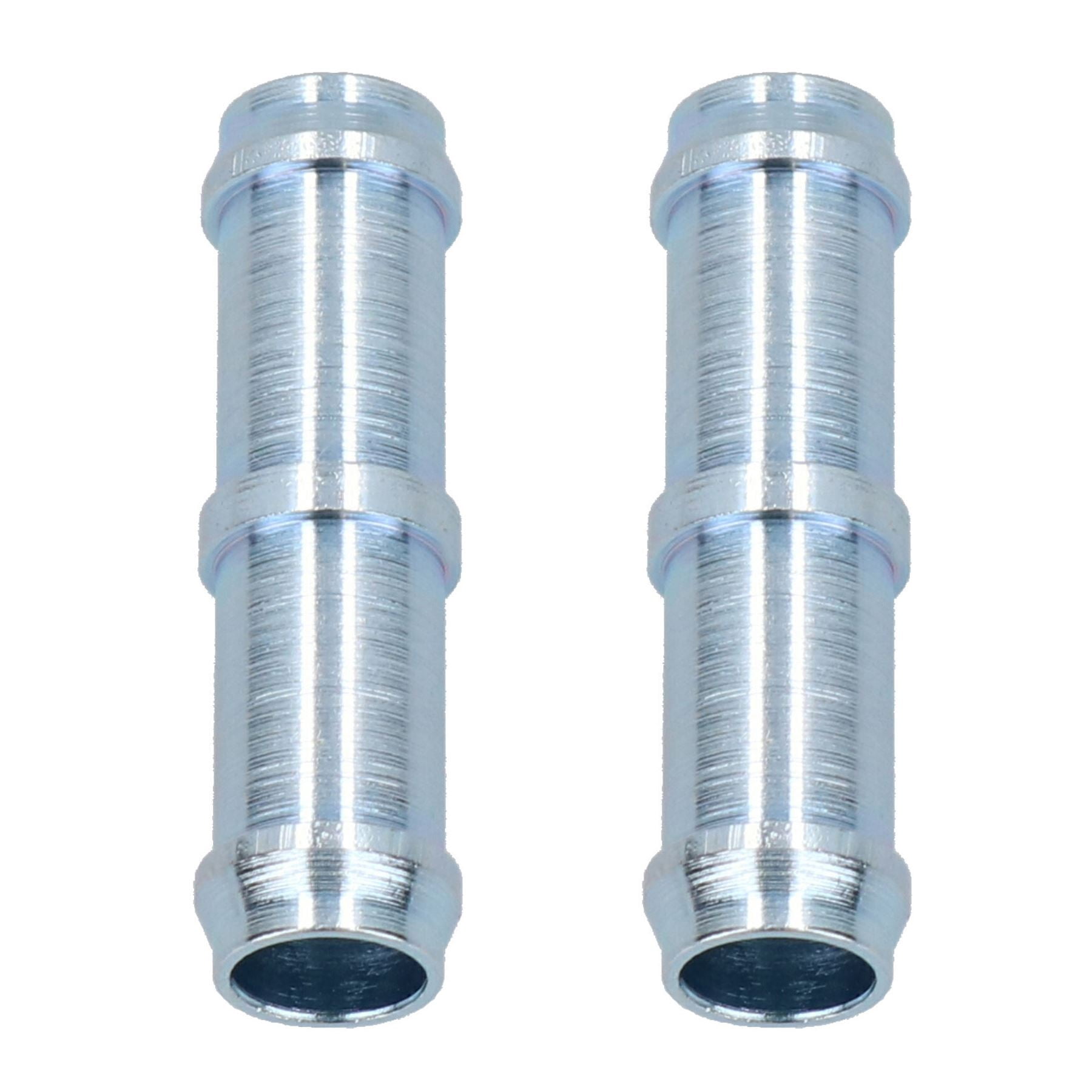 2 Pack 3/8" Steel Hose Joiner / Repair Fitting Double Hose Tail Air ...