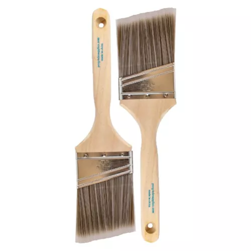 2-Pack - 3" Angle Brushes For All Latex And Oil Paints & Stains ...