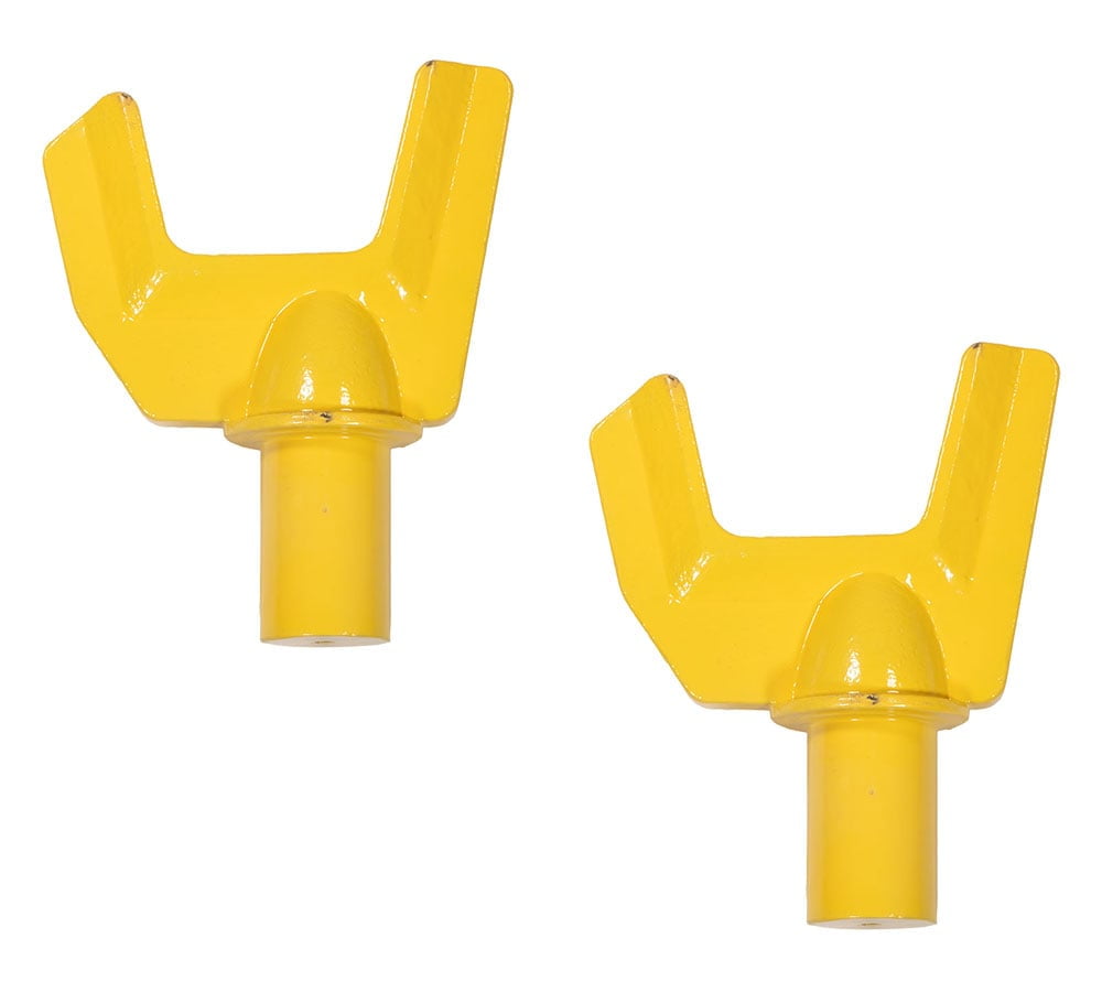 2 Pack 3" Wide Opening Short Tapered Towing Axle Fork for Heavy-duty ...