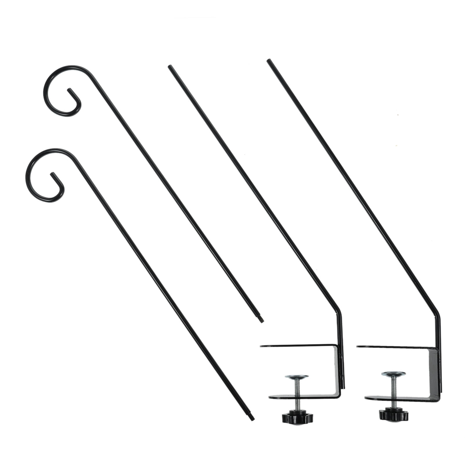 2 Pack 30-Inch Clamp-On Deck Hook Extensible and Adjustable Deck ...