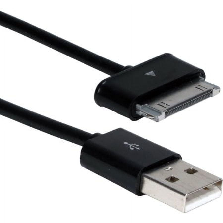 2 Pack 30-pin USB Cable for Samsung Galaxy Tab (6ft) For Galaxy Tab 8.9 ...