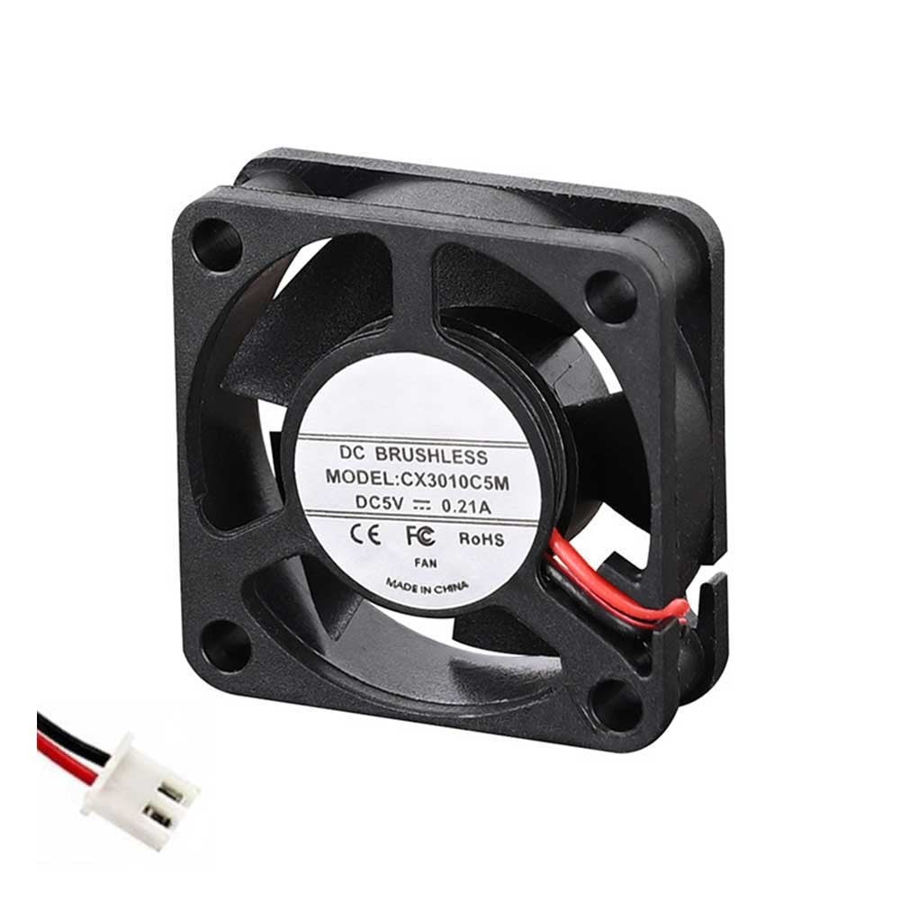 2-Pack 3010 Dual Bearing Mini Cooling Fan For 3D Printer Parts (3010 5V ...