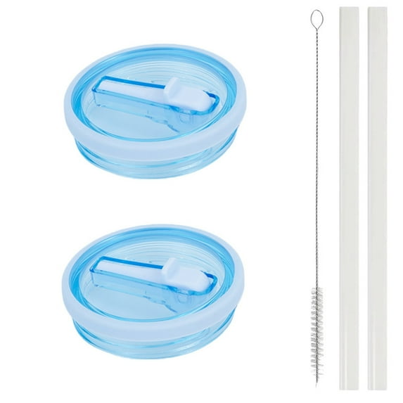 2-Pack 30oz Full-Color Flip Straw Lid Replacements for Stanley Quencher ...