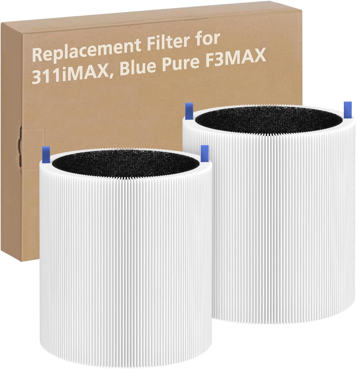 2 Pack 311i Max Replacement Filter, Compatible with Blue Pure 311i Max ...