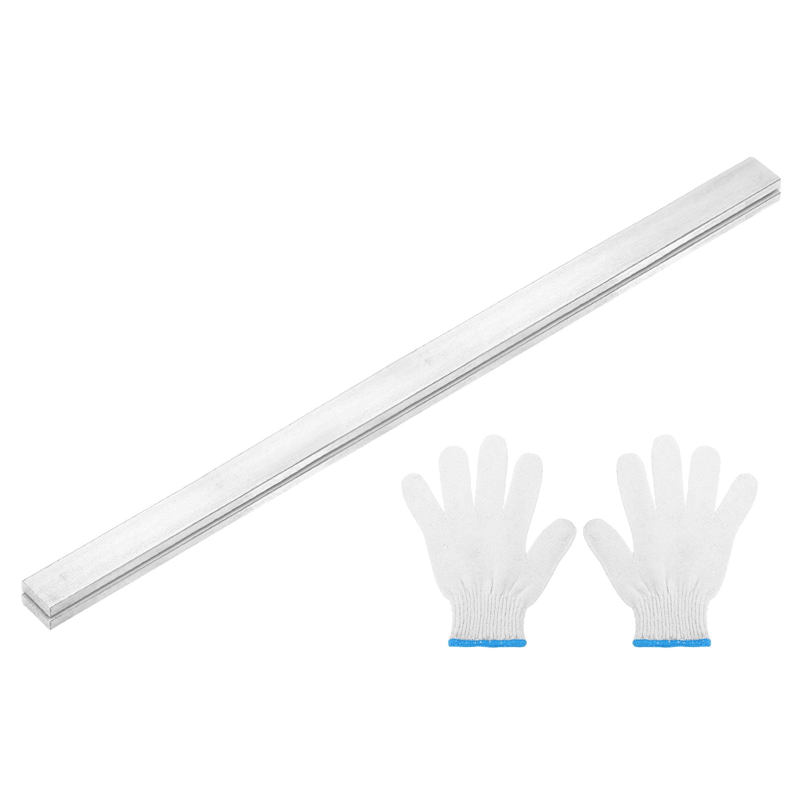 2 Pack 316L Stainless Steel Flat Bar 1/8" Thickness, 3/8" Width, 8 ...