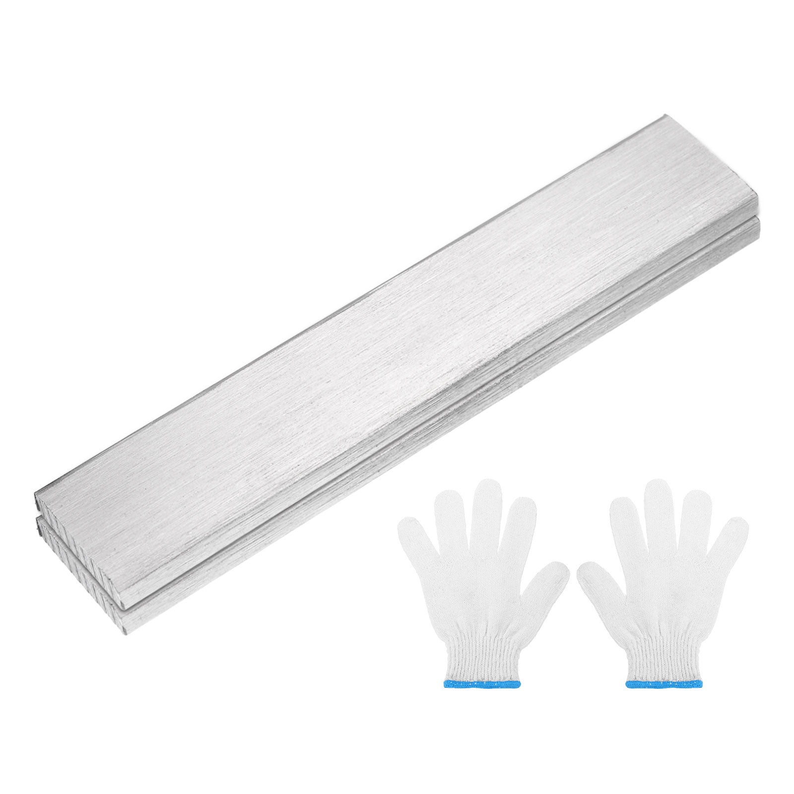 2 Pack 316L Stainless Steel Flat Bar 5/32" Thickness, 13/16" Width, 4 ...