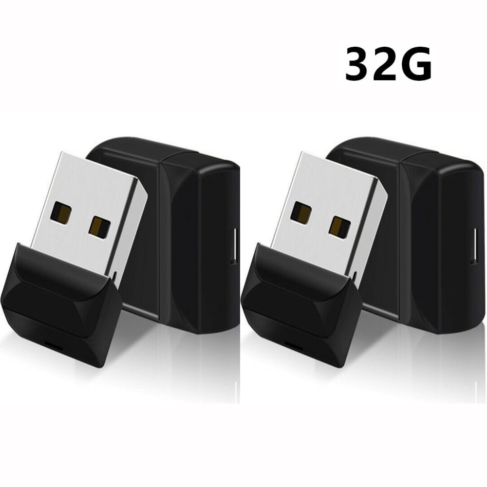 2 Pack 32 GB Flash Drive 32GB USB Flash Drive USB 2.0 Memory Stick ...