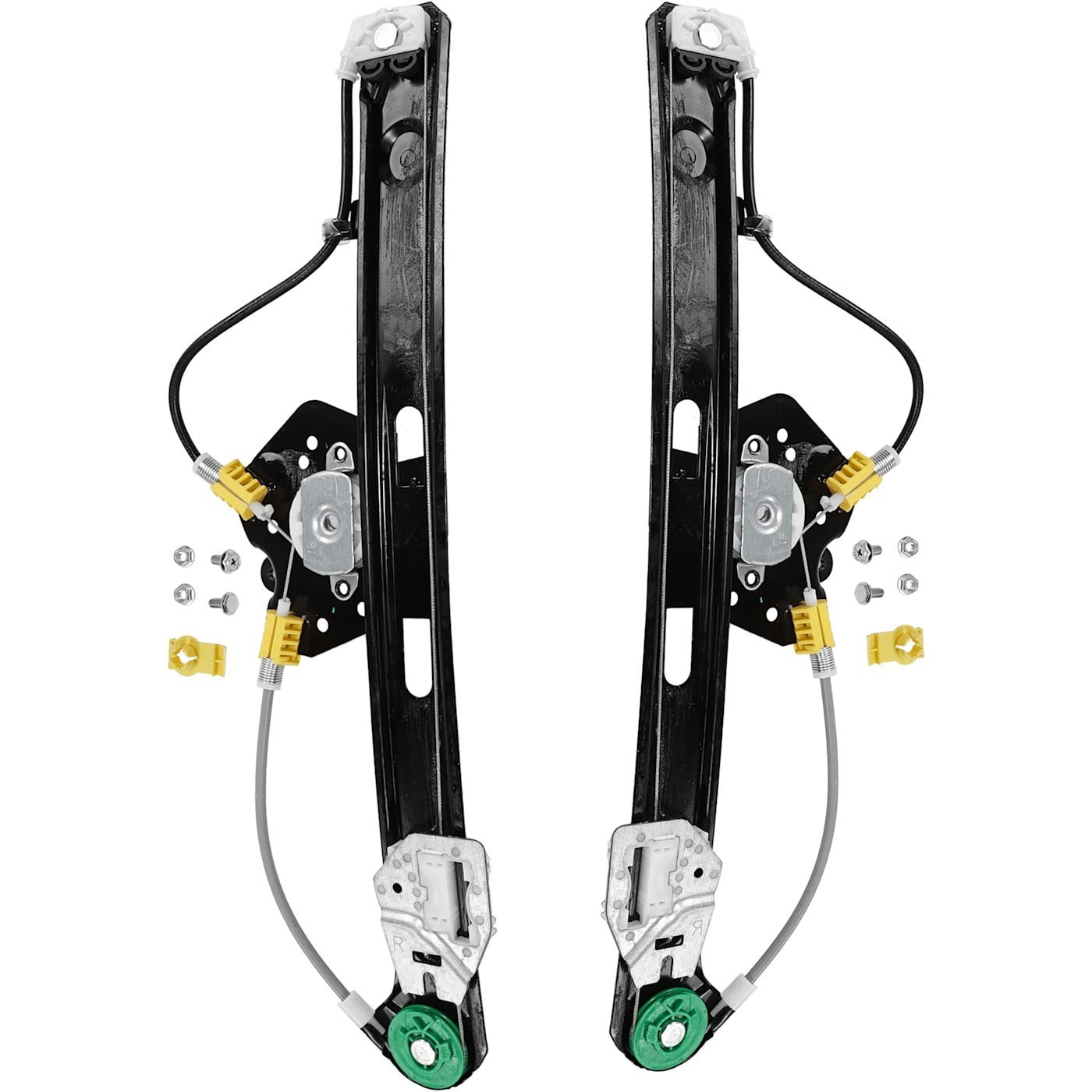 2-Pack 320 325 Window Regulators for Sedan/Wagon - Electric Opening ...