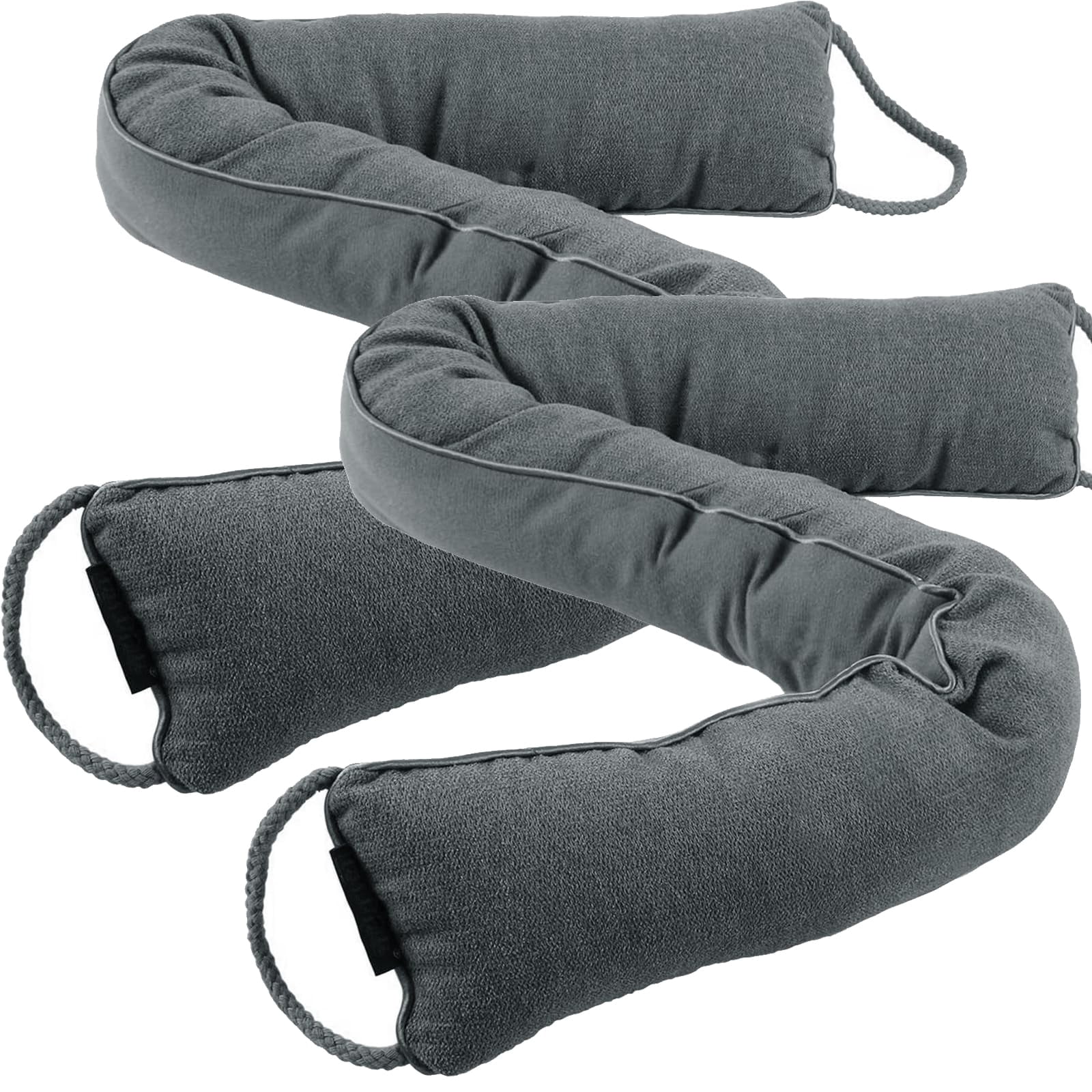 2 Pack 36 Inch Heavy Duty Door Draft Blocker, Glass Bead Filled ...
