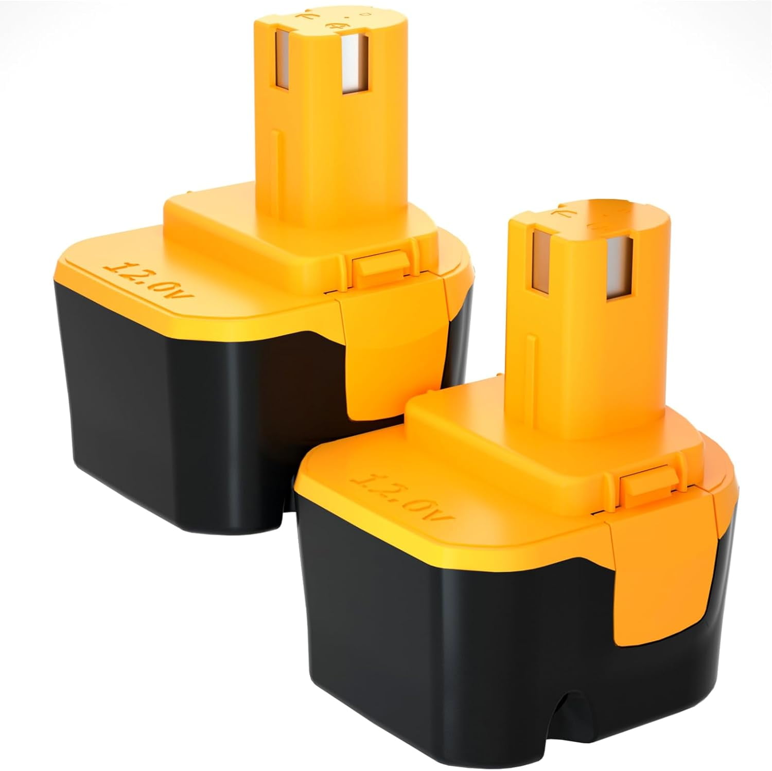 2 Pack 3600mAh 12V Replacement for Ryobi 12V Battery Ni-Mh 12 Volt ...