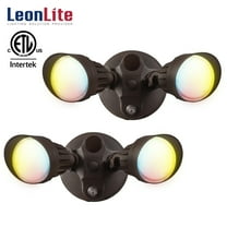 2 Pack LED Security Light, Motion Sensor Flood Lights Outdoor, Dusk to ...