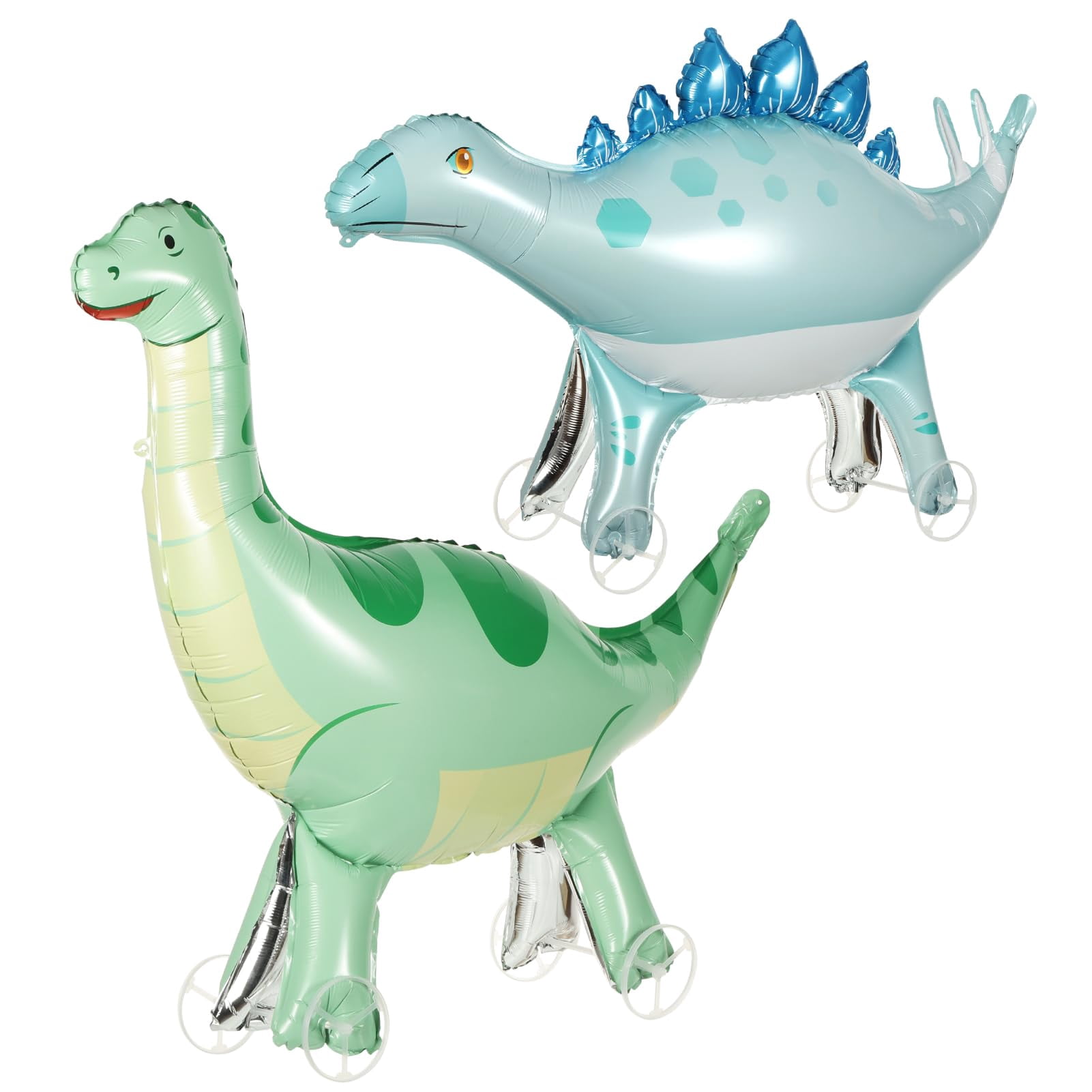 2 Pack 3D DHF10 Balloons, Aluminium Foil Walking Balloons Birthday ...