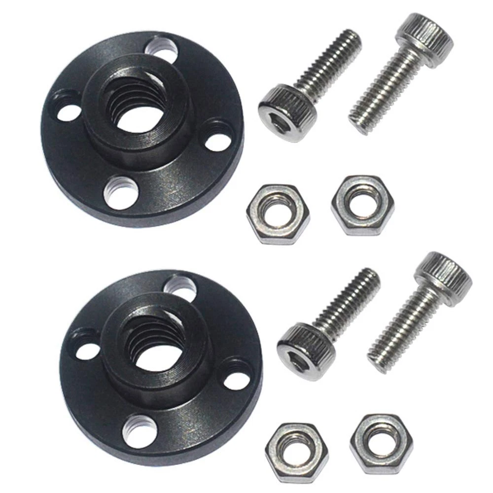 2-Pack 3D Printer Z Axis T8 Lead Screw Pom Nut For Prusa I3 Mk2 Mk2S ...